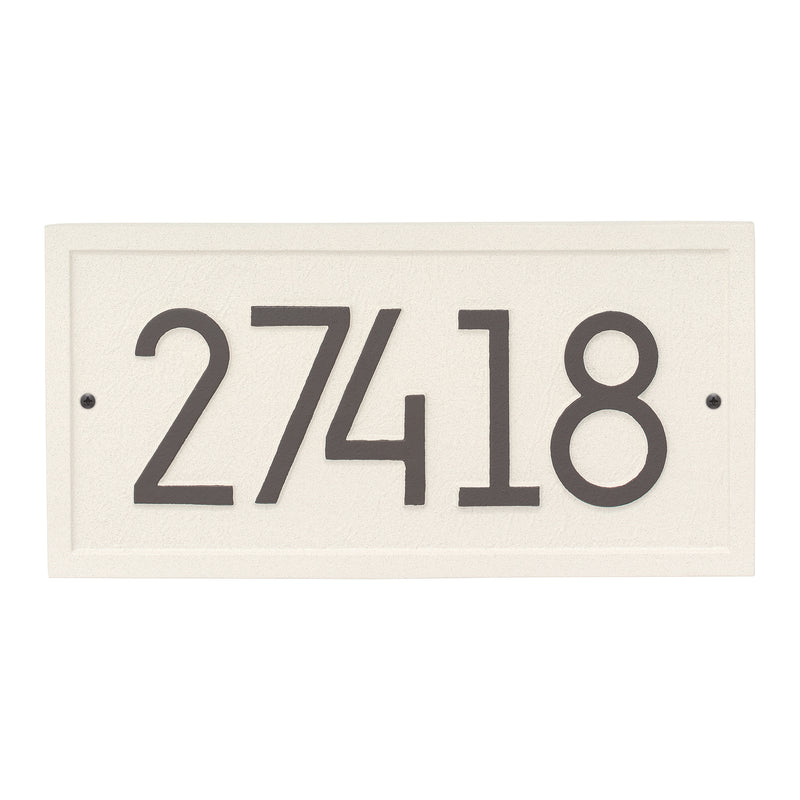 Modern Rectangle Wall Plaque by Whitehall Products – Outside The Box ...